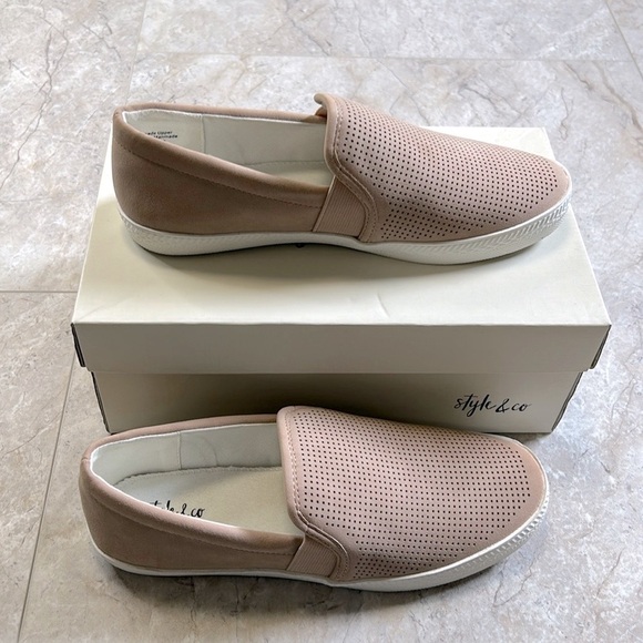 Style & Co. | Shoes | Nwt Style Co Slip On Sneakers | Poshmark